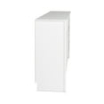 Prepac Entryway Modern 60" Shoe Cubby Console, White - Walmart.com