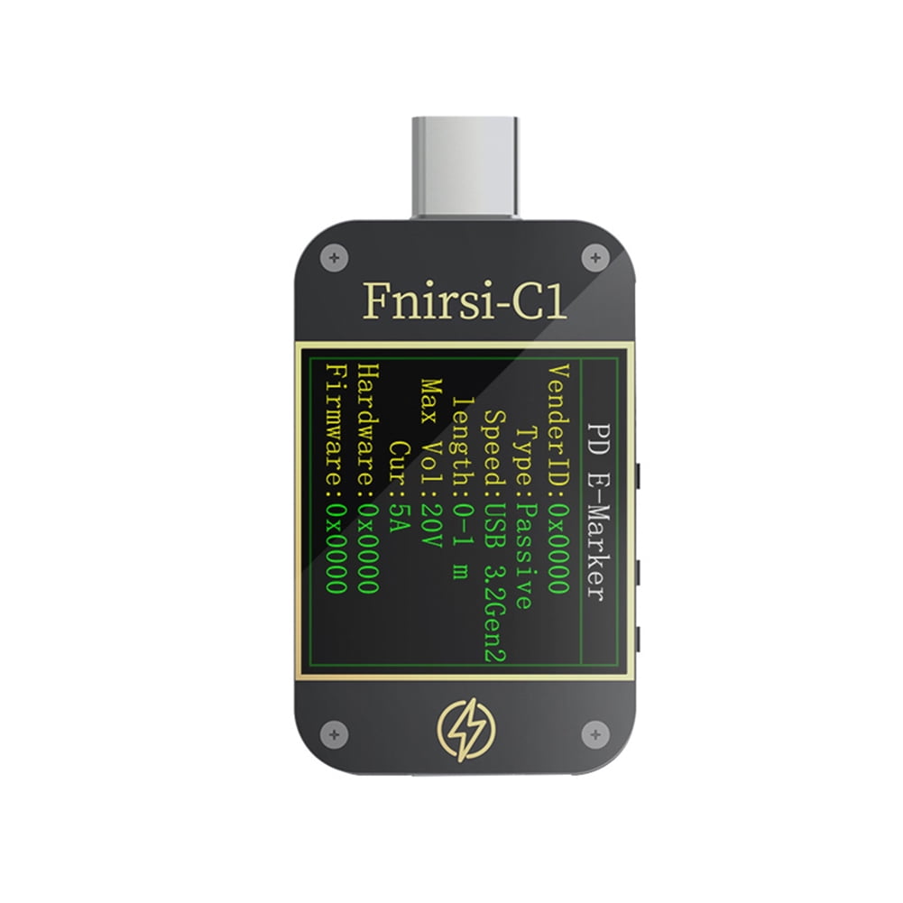 FNIRSI C1 Portable Intelligent USB Tester Voltmeter Ammeter 1.3 Inch ...