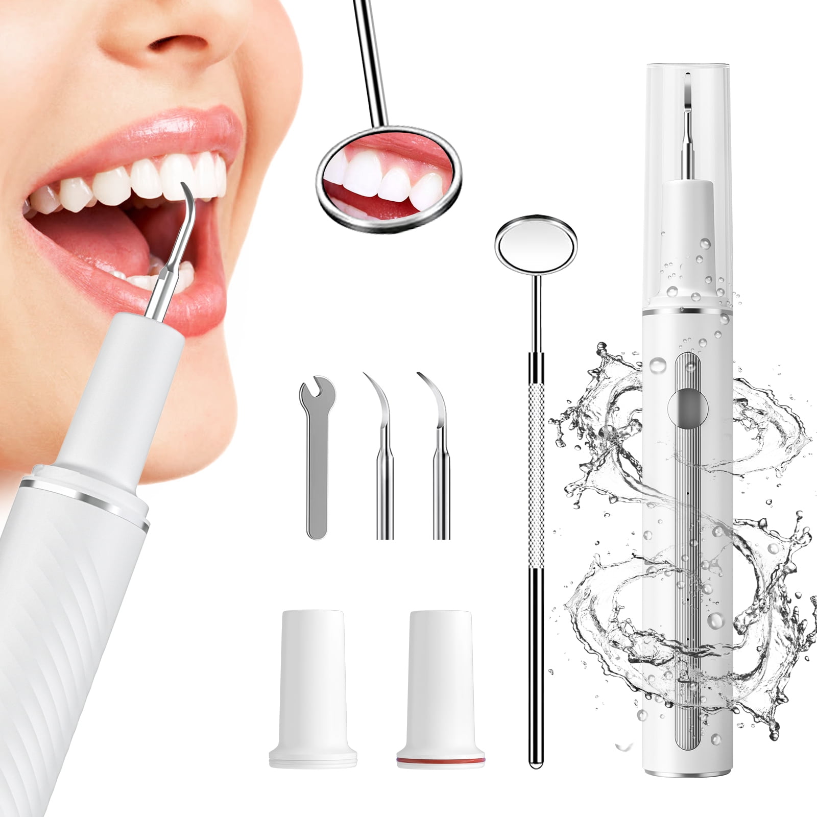 Plaque Remover for Teeth - Sonic Electric Tooth Cleaner, Tartar ...