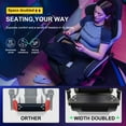 GTPLAYER Pocket Spring Cushion Gaming Chair with Footrest&&Linkage ...
