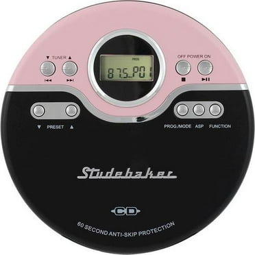 Blackweb Bluetooth CD Player with FM Radio, Red and Black - Walmart.com