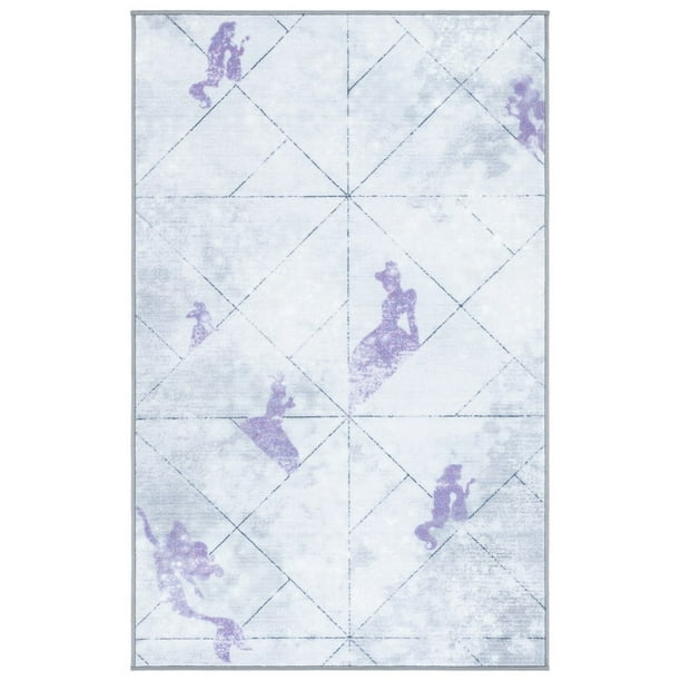 Disney Princess Collection - Enchanted Area Rug, 3'3" x 5'3", Grey ...