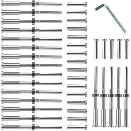 Invisible Hand Swage Threaded Stud Fitting Terminal with Stemball Dead ...