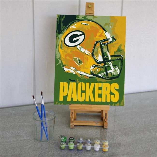 Green Bay Packers Team Pride Paint By Number Kit - Walmart.com