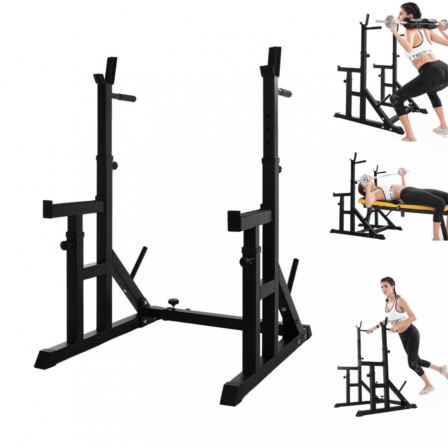 Buy Floenr Dip Stand Freestanding Dip Station,Adjustable Squat Rack ...