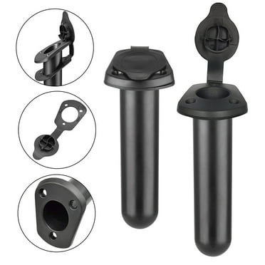 Attwood 5009-4 Black Heavy Duty Adjustable Rod Holder - Walmart.com