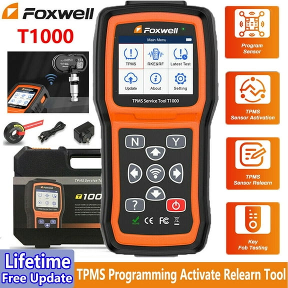 Foxwell NT510 Elite OBD2 Scanner: Auto Full Scan, Vehicle Reset, Bi ...