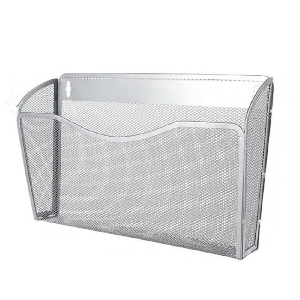 TRIANU Hanging File Organizer, Mesh Wall File Holder Office Document ...