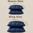 2PCS Hotel Collection Bed Pillow, Soft Fluffy Fiber Filling, Breathable ...