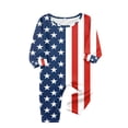 250 Anniversary Usa Family Pajamas Matching Sets, USA Patriotic Black ...