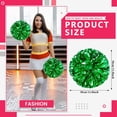 8 Pcs pom poms Cheer,pom poms Cheerleading with Straight Handle Style ...