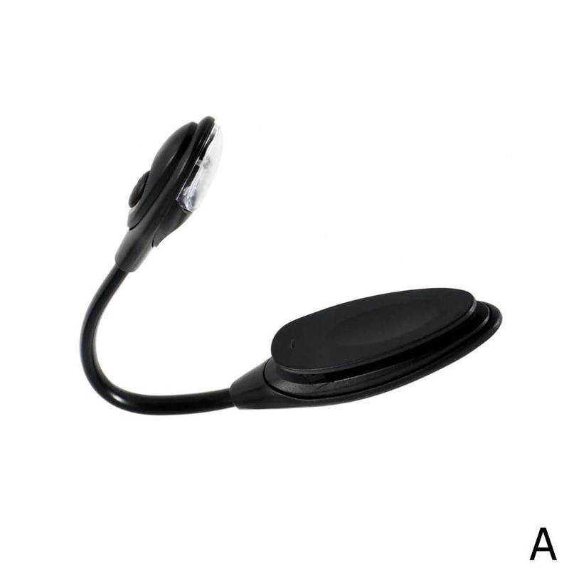 Flexible Clip On Book Laptop LED Reading Light Lamp Portable S5P7 ...