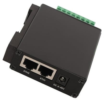 Rs485 RS485 To RJ45 Ethernet Serial Server Dual Channel Rail Mount 1200 ...