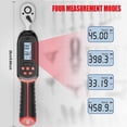 VANPO Digital Torque Wrench 3/8 inch Drive 5-99.5 ft-lbs./6.8-135Nm, ±2 ...