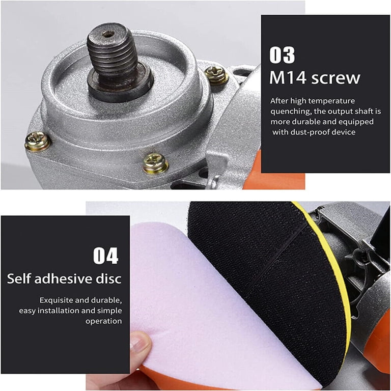 Car Wax Buffer Machine 700W Electric Car Polisher 125mm Portable ...