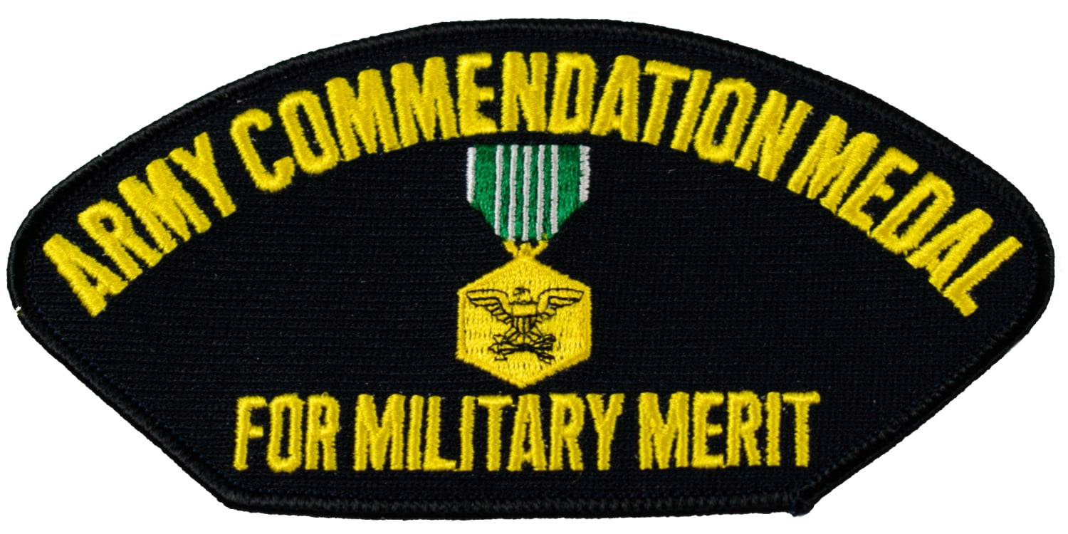 Army Commendation Medal for Military Merit Patch - Great Color ...