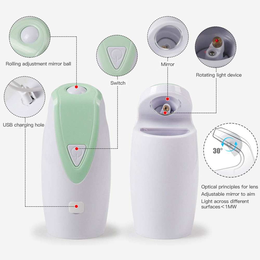 Cat Toy Cat Tracking Red Light Toy Cat Interactive Toy Auto Rotating ...