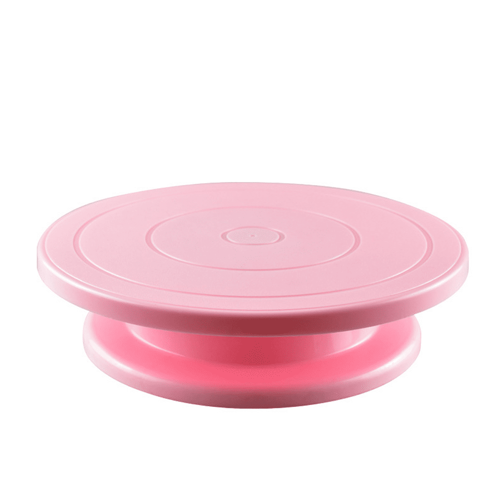 Rotating Cake Turntable withSmoother, Straight & Offset Spatula and ...