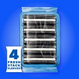 OREO Fresh Stacks Chocolate Sandwich Cookies, Travel Snacks, 8.05 oz (4 Multi Snack Packs ...