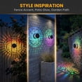 Seven-Color Changing Solar Mandala Projection Wall Light Decorative ...