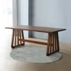 Saltoro Sherpi Ridge Handcrafted 47 Inch Round Dining Table, Mango Wood ...