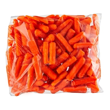 Fresh Baby-Cut Carrot Snack Pack, 4 Pack of 3 oz Bags, 12 oz - Walmart.com