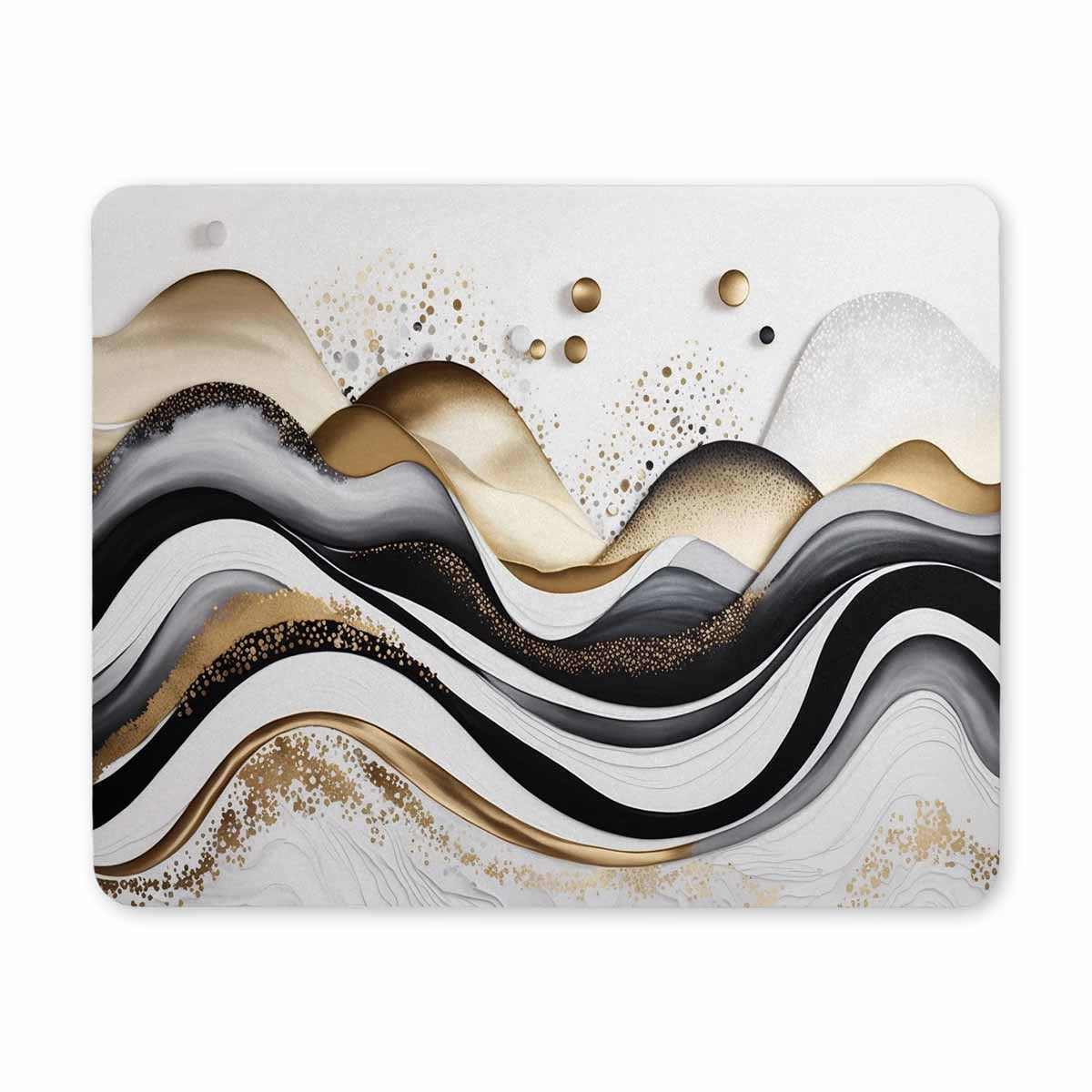 Mouse Pad, Square Computer Mouse Pads with Design Green Marble ...