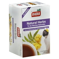 Badia Natural Herbs Slimming Tea Bags, 25 count, (Pack of 10) - Walmart.com