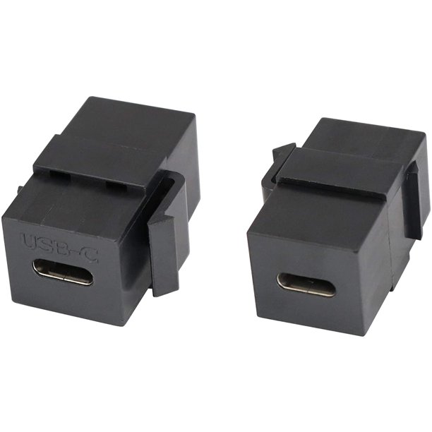 AAOTOKK USB C Key Jack Adapter USB 3.1 Type-C Female to Female Key ...