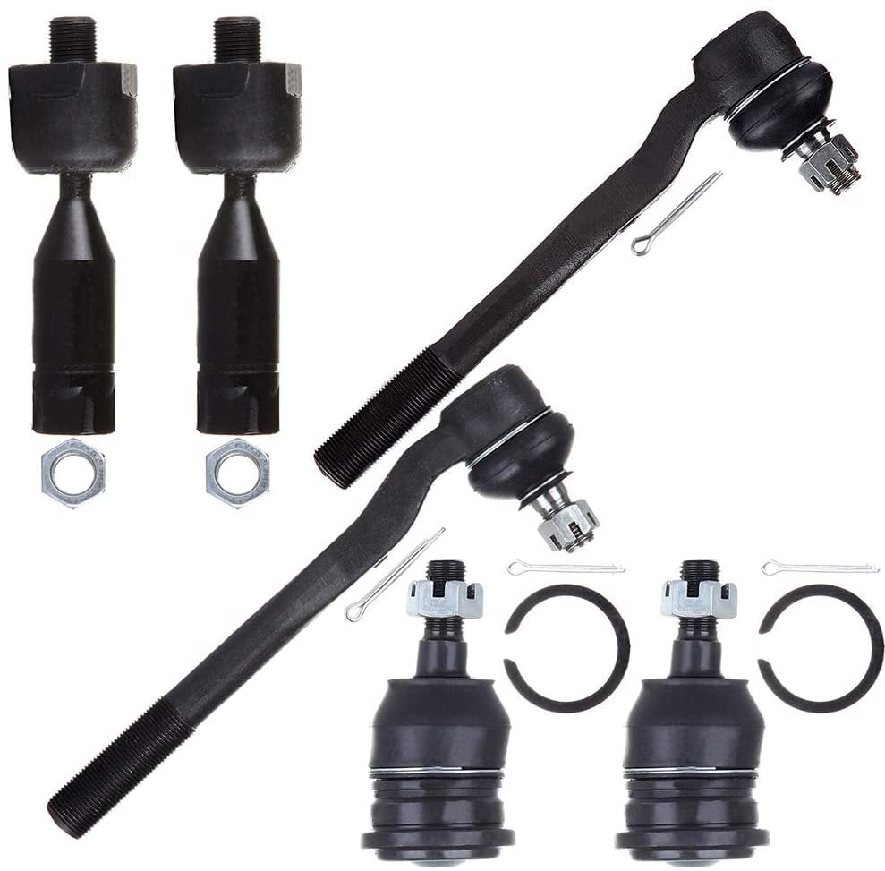 CCIYU Inner Tie Rod Ends Outer Tie Rod Ends Upper Ball Joints ...