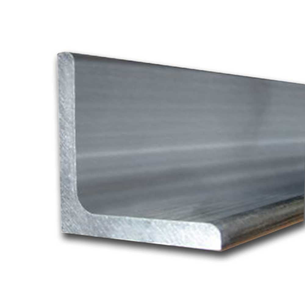 6061 T6 Aluminum Angle 3 X 5 X 6 Long X 1 4 Thick Raw Materials CNC