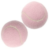 OUNONA 2Pcs Tennis Ball Rubber Tennis Ball Practice Tennis Ball ...