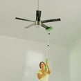 Blade Maid Ceiling Fan Cleaner and Duster with Microfiber Pads, Extends ...