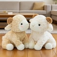 Brown Stuffed Animal Plush Toy with Sitting Pose for Home Decoration ...