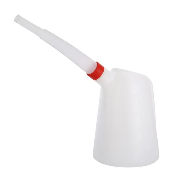 Oil Measuring Jug W/ Pouring Flexible with Lid Oil Pot for Motorcycle ...
