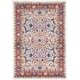 Shiraz Sabine Ivory/Raspberry Rug, Multiple Sizes - Walmart.com