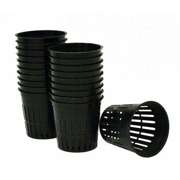 Exotower Hydroponic Net Cups - Net Pots for Plants - Hydroponic Plant ...
