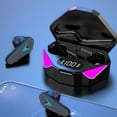 X15 Wireless Bluetooth Earphones LED-Light Game Stereo Earbuds Headset ...