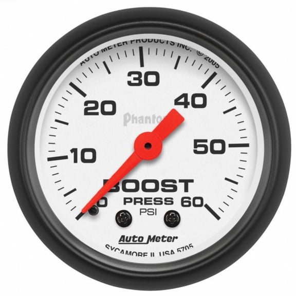 AutoMeter Boost Gauge Mechanical Z Series 52mm | 0-35 PSI - Walmart.com