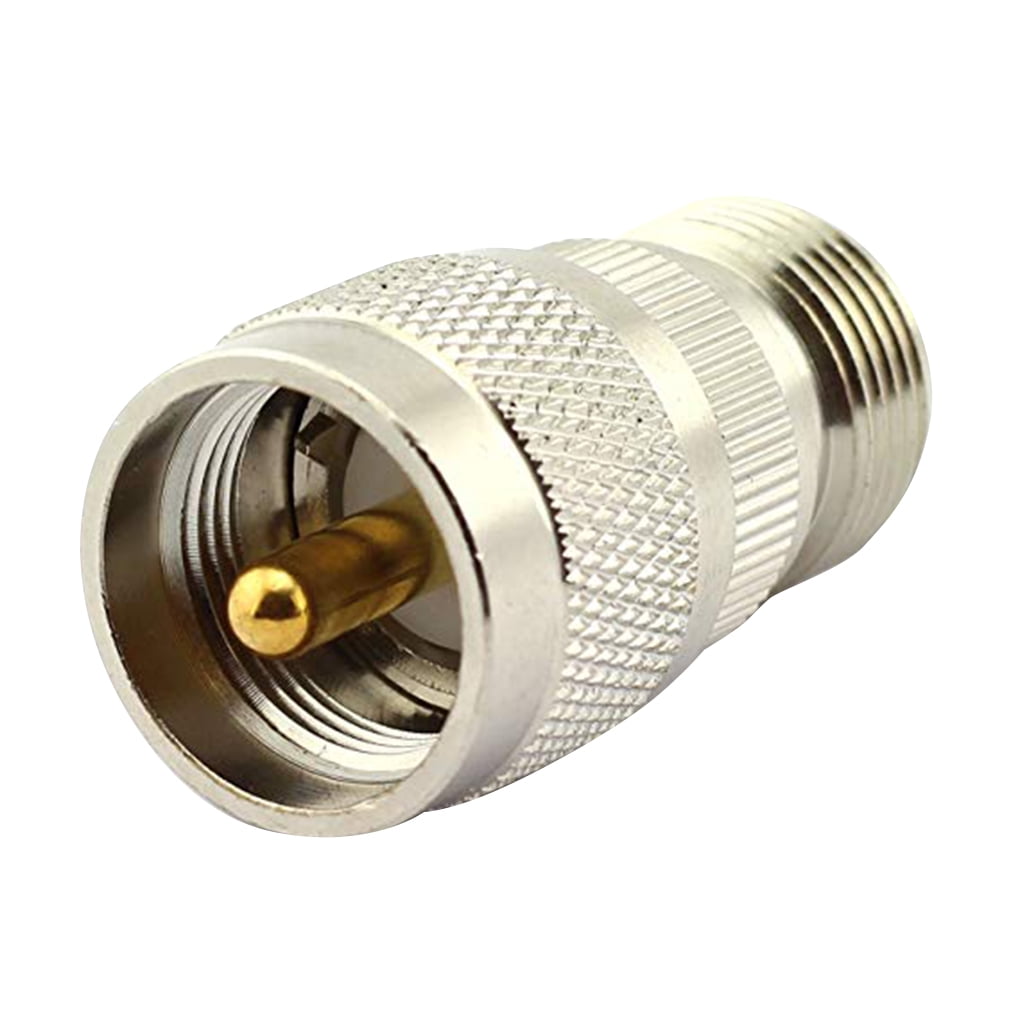 fashionhome 1/2/4/6pcs N-UHF Adapter Female and Male N Jack to UHF Plug ...