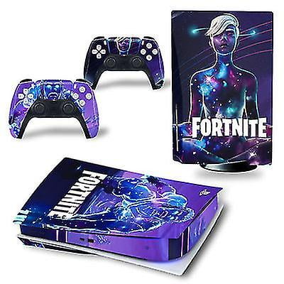 Ps5 Disk Edition Console And Controllers Skin Sticker - Fortnite ...