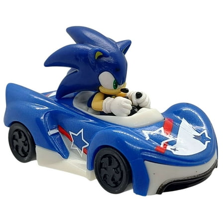 Collectible Diecast Sonic The Hedgehog Tails Real Metal Racing Car ...