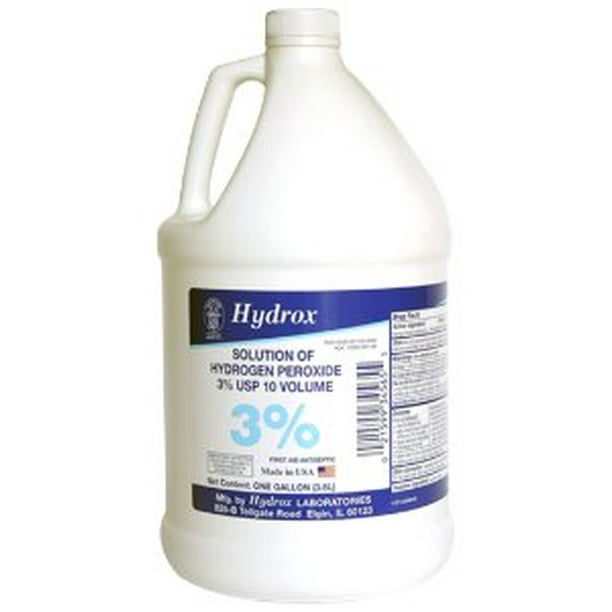 Hydrogen Peroxide 3% (1 gallon) - Walmart.com