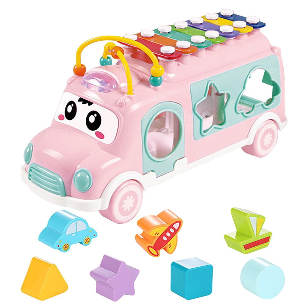 Click here for Ousitaid Toddler Music Bus Toys Baby Musical Busy... prices
