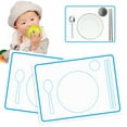 Baby Sensory Placemat Silicone Food Mat Matching Toy Sorting ...