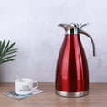 Insulated Carafe Coffee Jug Thermal Vacuum Pot Water Jugs Stainless ...