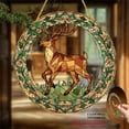 2D Flat - 2D Flat 1pc Vintage 2D Flat Deer Acrylic Suncatcher, 8x8 ...