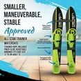 OBrien 46 Inch Children All Star Trainer Kids Combo Waterskis w ...