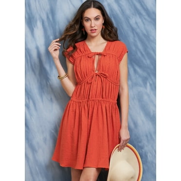 Vogue Patterns Sewing Pattern Misses' Dress-6-8-10-12-14 - Walmart.com