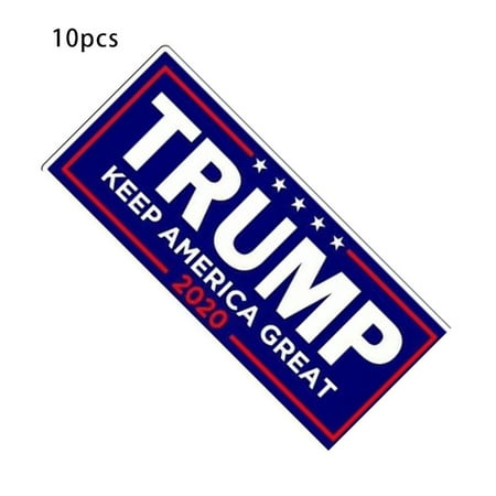 LIVEYOUNG 2020 General Election Us President Trump Car Stickers ...